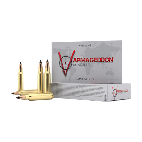 Nosler Varmageddon .22-250 Remington 55 Grain Centerfire Rifle Ammo ...